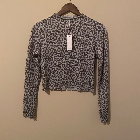 antistar | Tops | Antistar Animal Print Crop Top | Poshmark